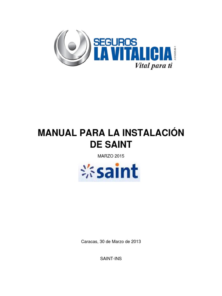 Instala Saint | PDF | Servidor (Computación) | Programa de computadora