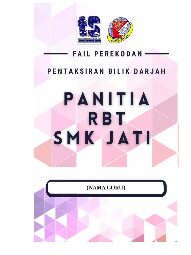 Isi Kandungan Fail PBD Peribadi Guru Matapelajaran | PDF