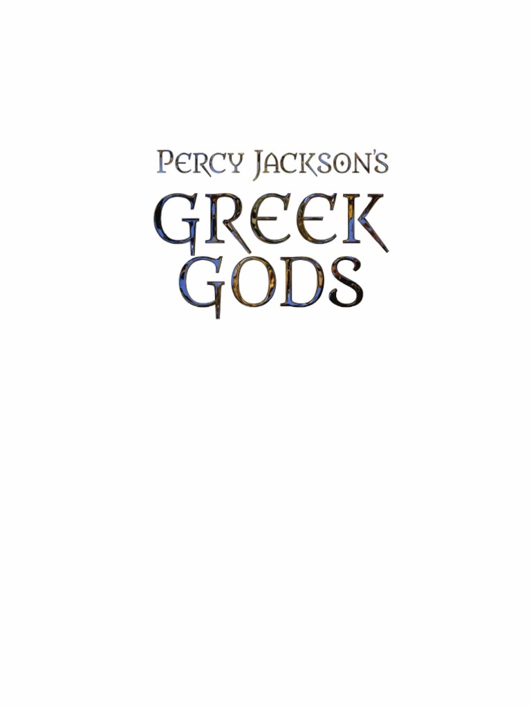 Percy Jacksons Greek Gods | PDF