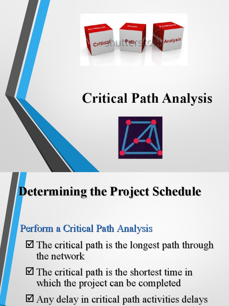 Critical Path Analysis | PDF | Analysis | Business Process