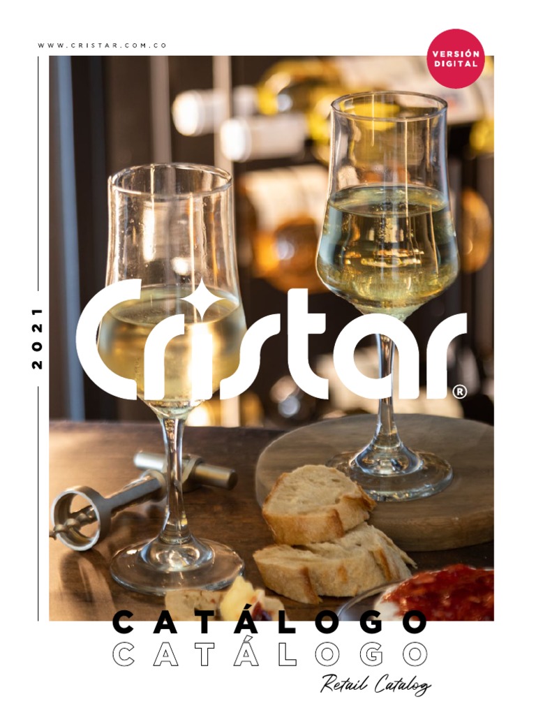 Catálogo Cristar 2024: Vidros e Copos | PDF | Colômbia | Economias