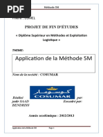Rapport de Stage (Cosumar) - Fabrication Mécanique | PDF | Inventaire | Sucre