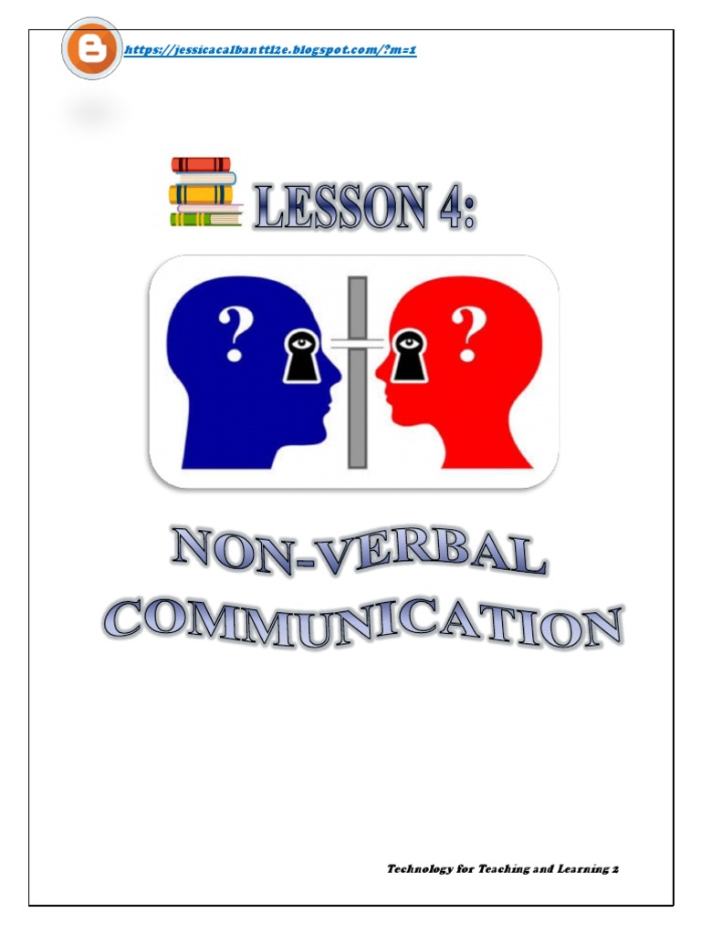 Vi. Lesson 4 - Non Verbal Communication | Download Free PDF | Nonverbal ... Vi. Lesson 4 - Non Verbal Communication | Download Free PDF | Nonverbal ...