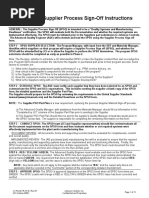 APQP Checklist: Supplier: Supplier Code: Part Name: Part Number | PDF | Specification (Technical ...