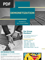 Demonetization Project Class12 Economics | PDF