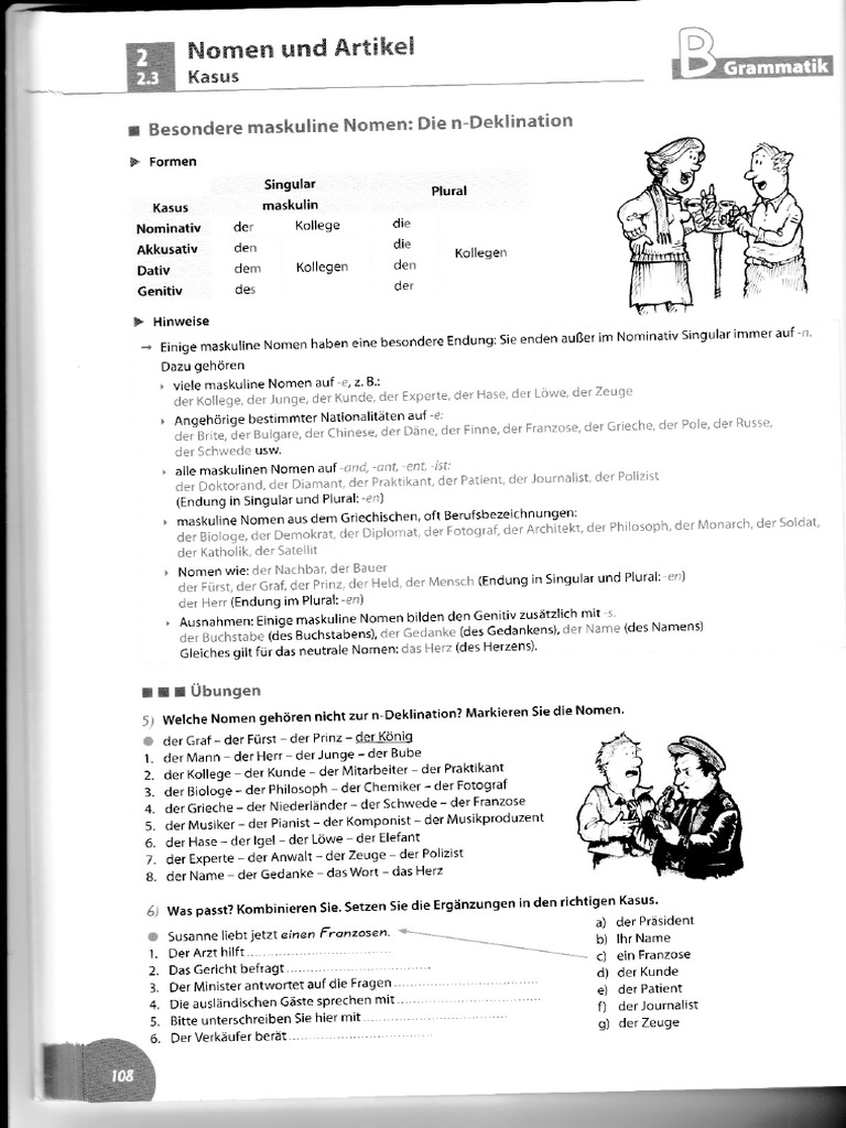 N Deklination | PDF
