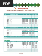 JSW Shade Card-Web | PDF | Paint | Color