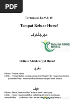 Makhroj Huruf Dilengkapi Gambar | PDF