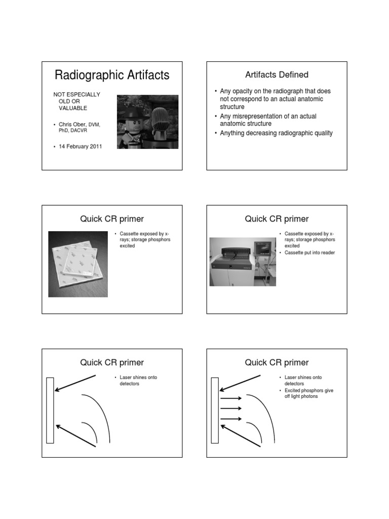 Radiography Artifacts | PDF | Radiography | Exposure (Photography)