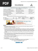 IRCTC Sample Ticket Format | PDF | Identity Document | Ticket (Admission)