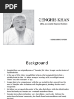 Primary Sources: Genghis Khan:leader of The Mongols Annotated ...