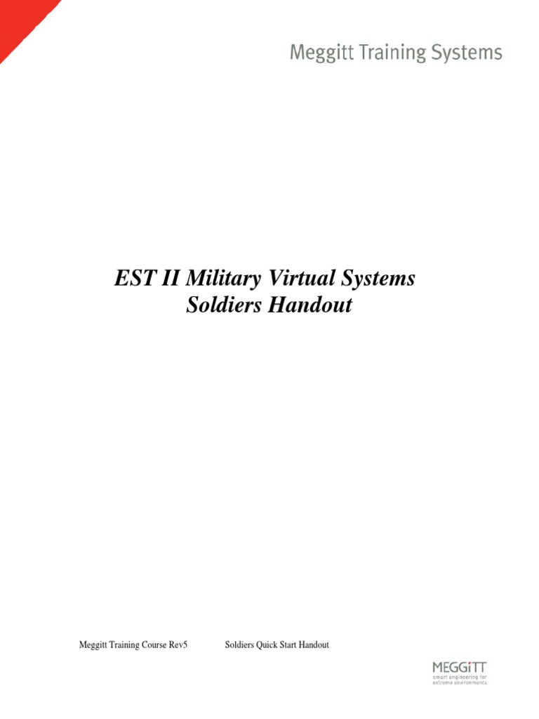 EST II Soldier Training Manual Final | PDF | Calibration | Ammunition