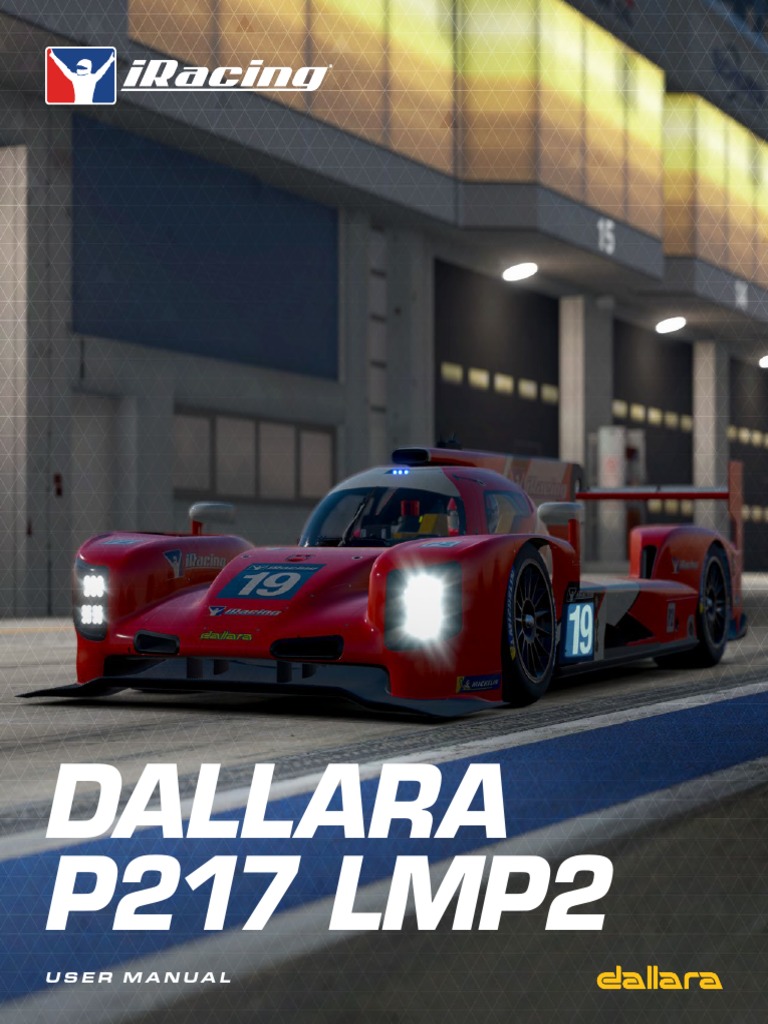 Dallara P217 LMP2: User Manual | PDF | Manual Transmission | Tire