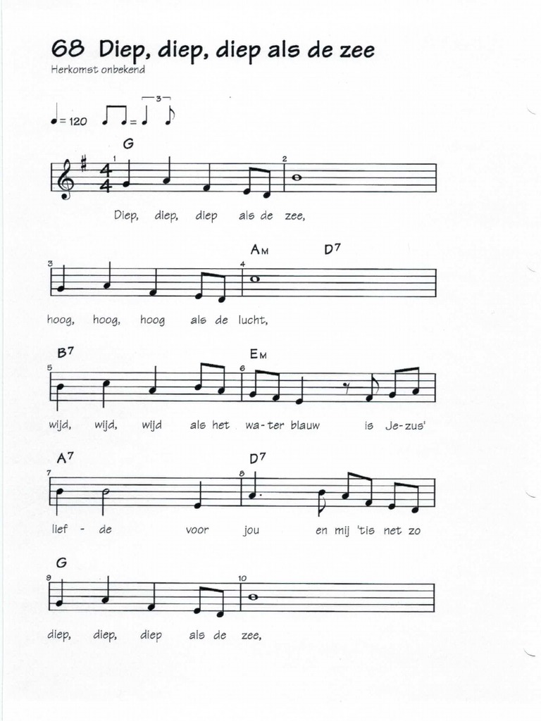 OPW Kids 68 Diep, Diep, Diep Als de Zee | PDF