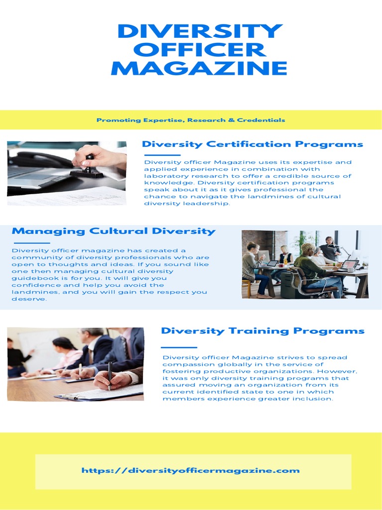 Managing Cultural Diversity - Diversity Officer Magazine | PDF | Career ...