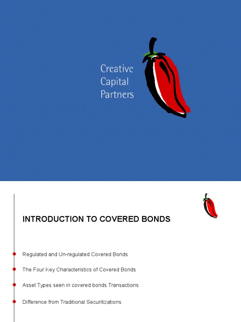 Covered Bonds - Introduction | PDF | Securitization | Bonds (Finance)