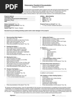 Fire Pump Hydrant Inspection Checklist | PDF | Pump | Civil Engineering