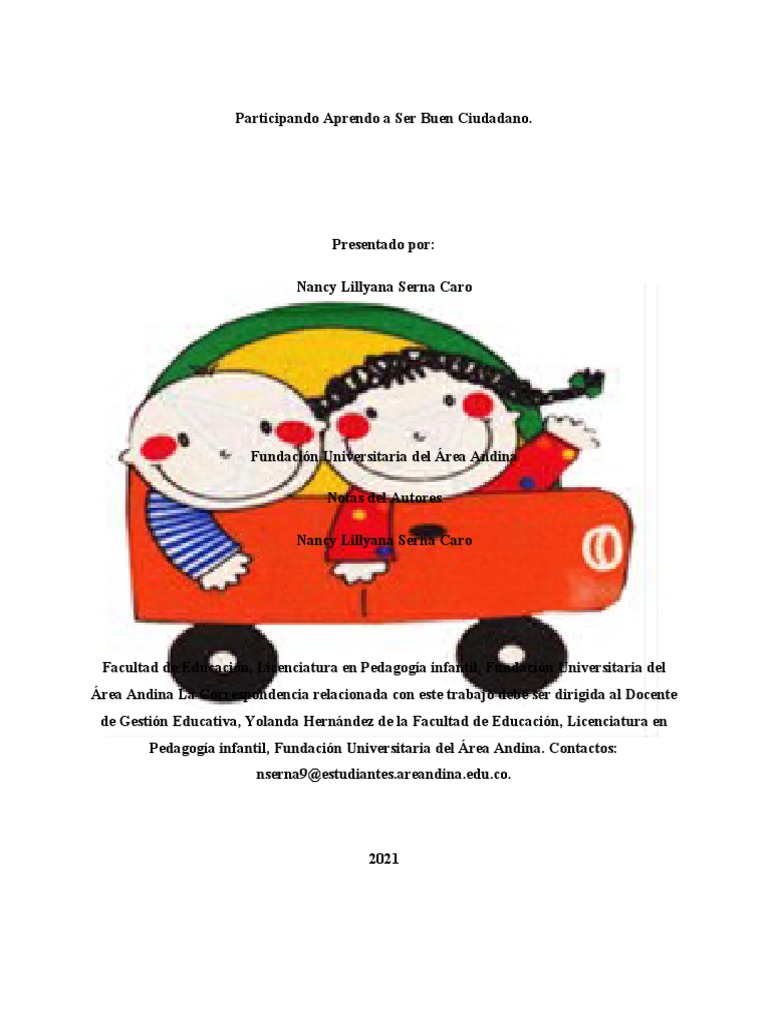 Participando Aprendo A Ser Buen Ciudadano 3 | PDF | Democracia ...