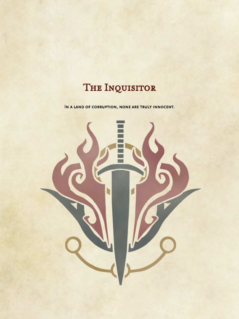 RPG Inquisitor Class Guide | PDF