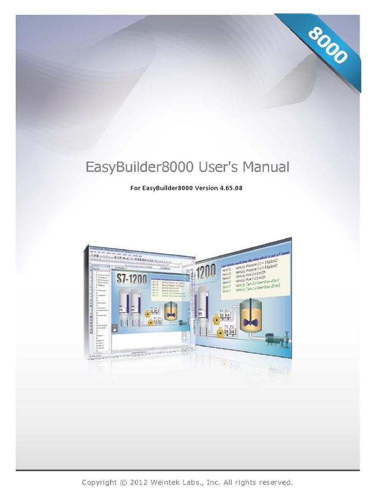 Weintek Eb8000 - Manual Easybuilder Pro Manual | PDF | Booting ...