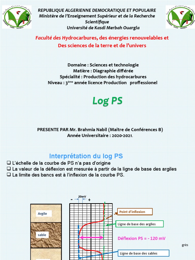 SP Logs Part 2 | PDF | Argile | Sciences physiques