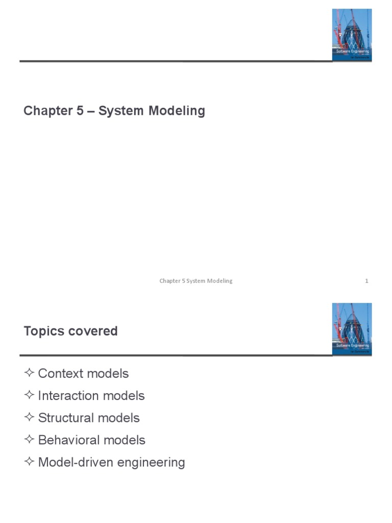 Chapter 5 System Modeling 1 Pdf Class Computer Programming System 1631