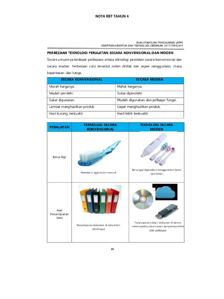 Nota RBT THN 4 | PDF