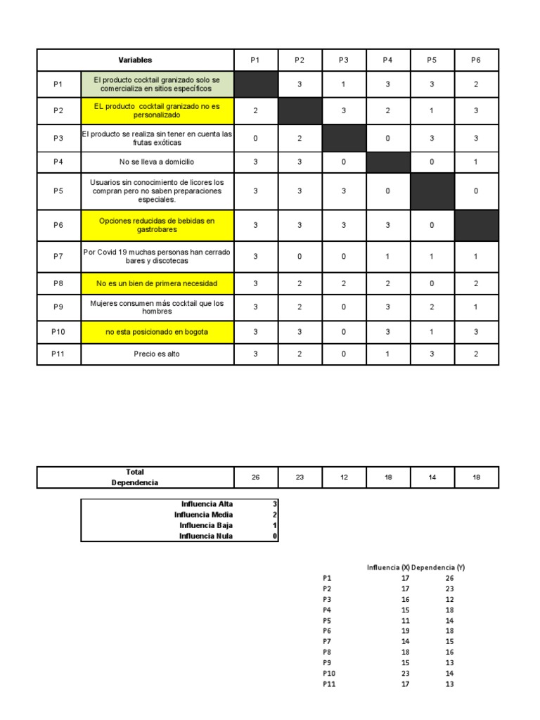 Formato Matriz de Vester | PDF | Business
