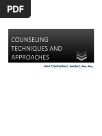Essential Counseling Skills Overview | PDF | Psychotherapy | Nonverbal ...