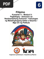 Balangkas Example. | PDF