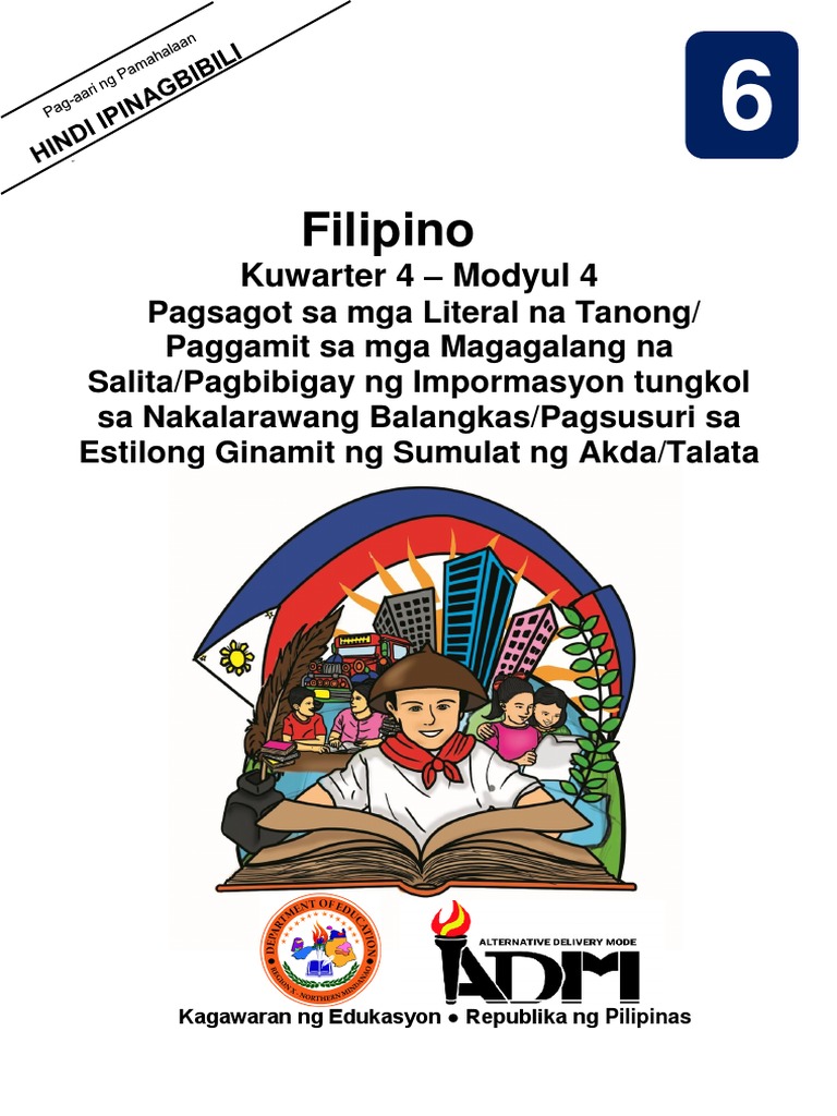 Filipino: Kuwarter 4 - Modyul 4 | PDF