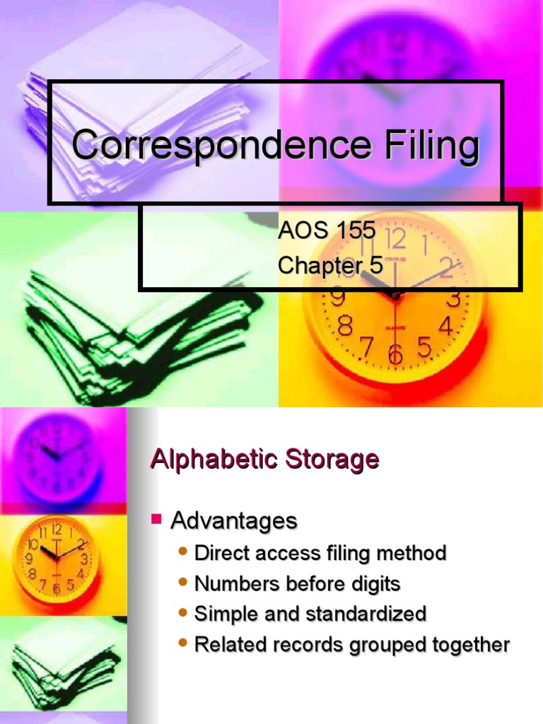 Correspondence Filing | PDF