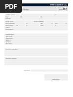 Formato Chequeo Preoperatorio | PDF