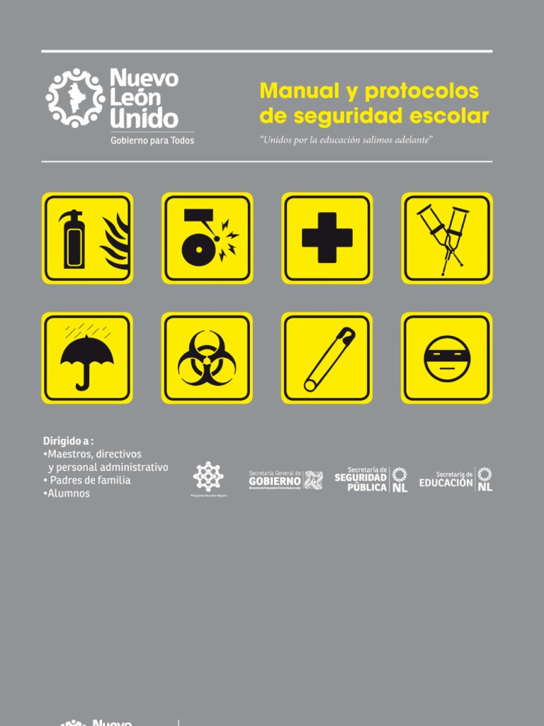 Manual Y Protocolos De Seguridad Escolar