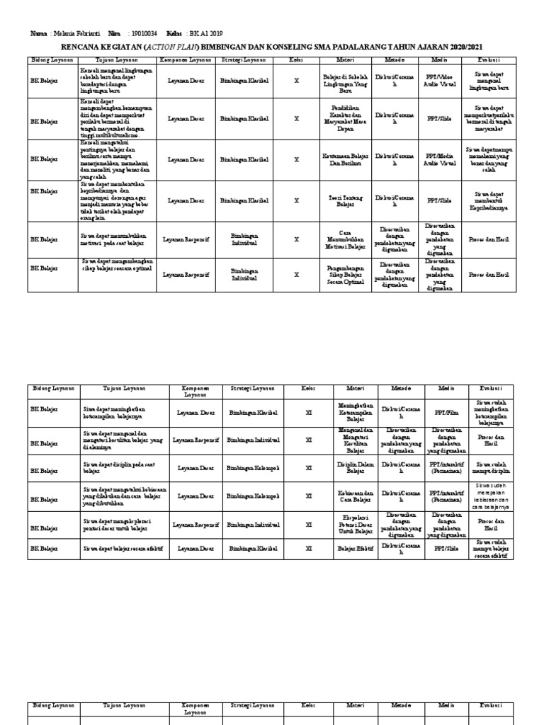 Action Plan - Sma | PDF
