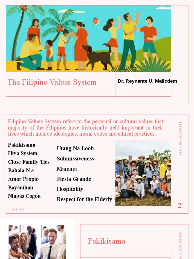 The Filipino Values System | PDF | Human Nature | Psychological Concepts