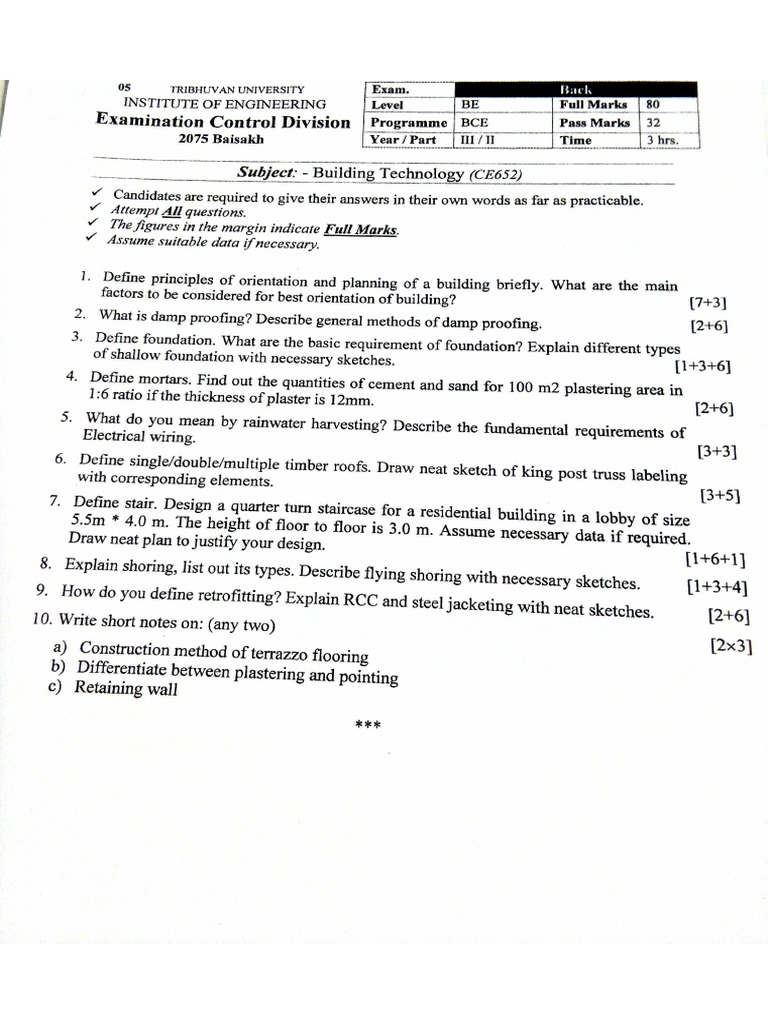 Building Technology | PDF