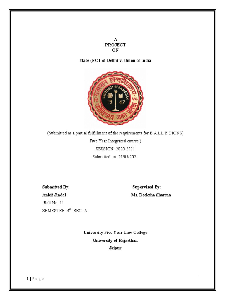 Constitution Project 2021 | PDF | Supreme Court Of India | Government