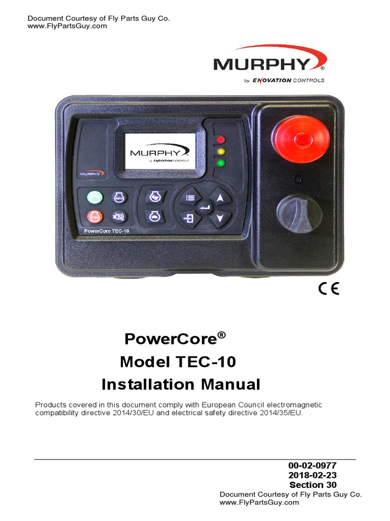 Tec-10 Installation Manual 20180223 | PDF
