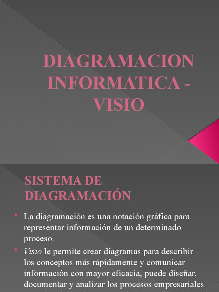 Diagramacion Informatica - Visio | PDF