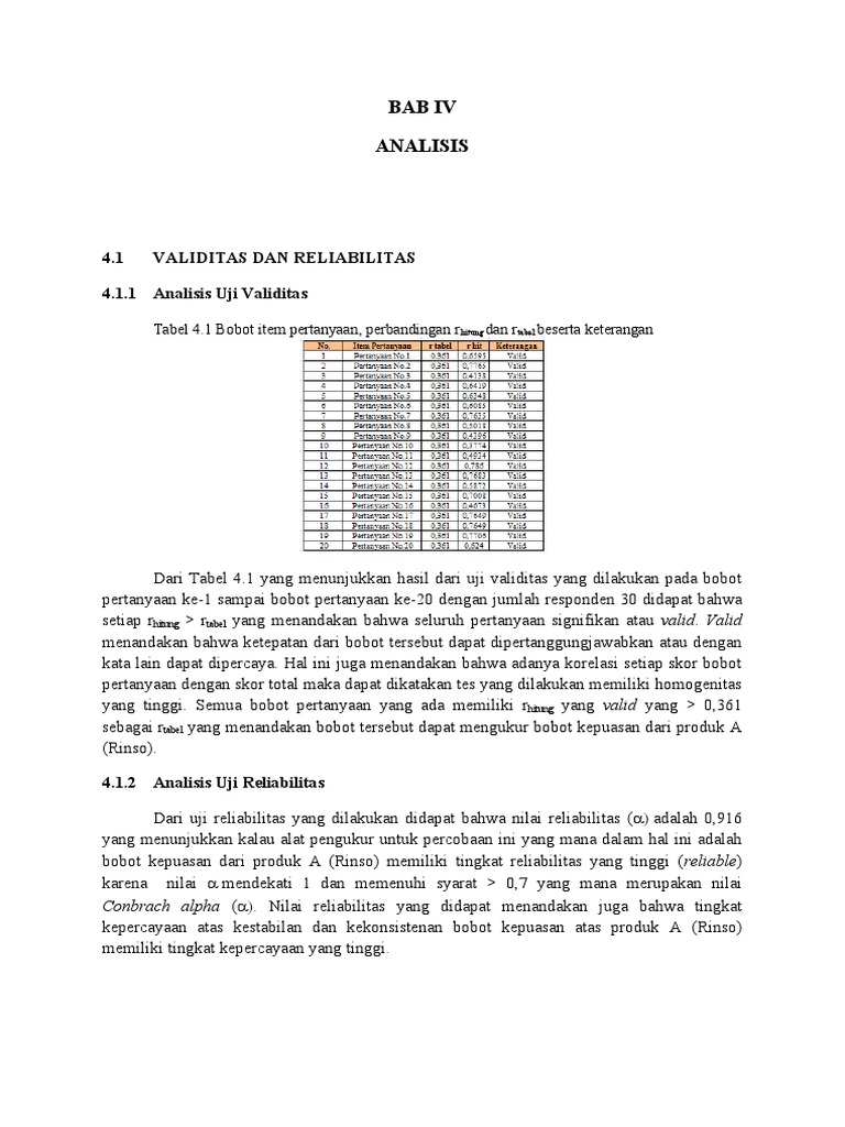 Bab Iv Dan V | PDF