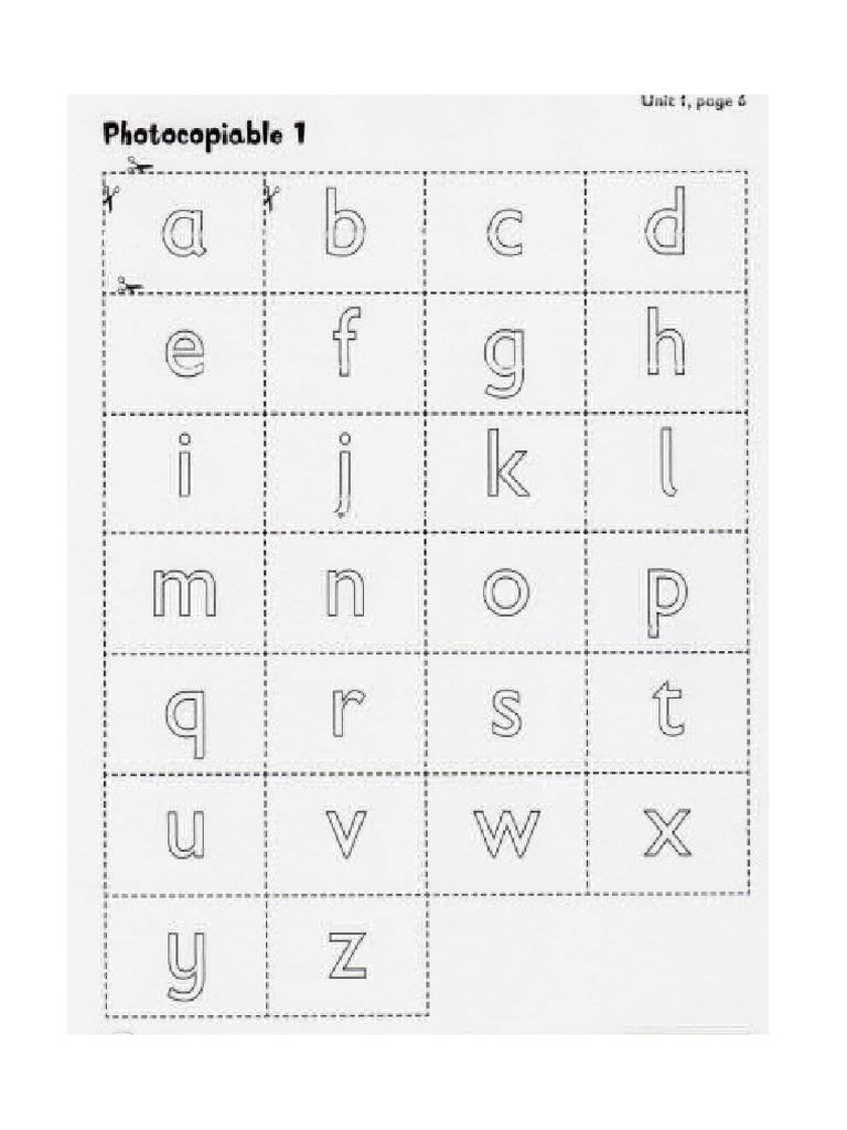 The Alphabet | PDF