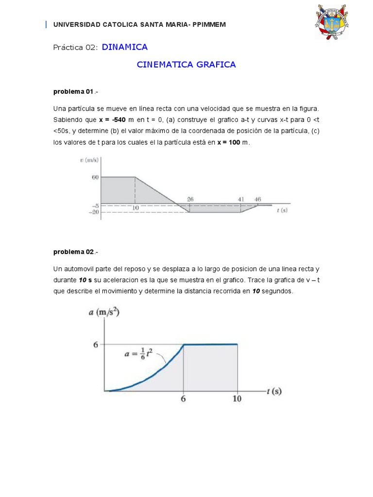 Dinamica Pract 01-2 | PDF