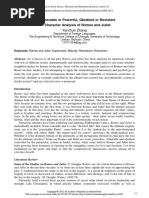 Individual vs. Society | PDF | Characters In Romeo And Juliet | Juliet