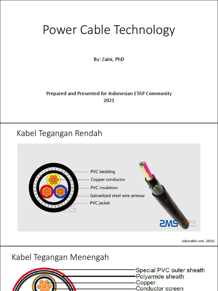 Power Cable Technology - IEC Sharing Session 2021 | PDF