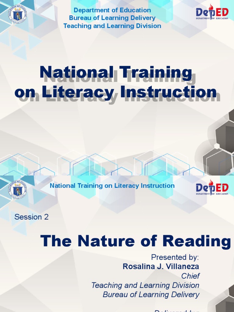 Session Presentation - The Nature of Reading | PDF | Reading ...