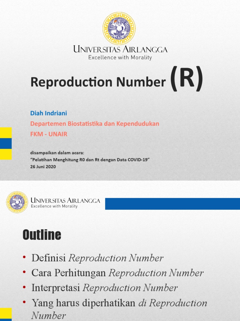 Reproduction Number (R0) Fix | PDF