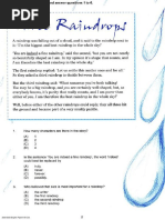 The Puddle Puzzle | PDF | Water