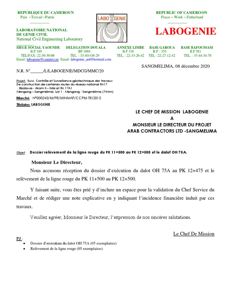 Relevement de La Ligne Rouge | PDF | Science | Ingénierie