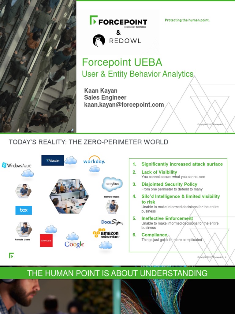 Forcepoint UEBA: User & Entity Behavior Analytics | PDF | Analytics | Malware